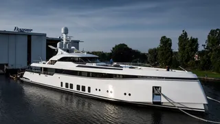 Feadship 49.5m Superyacht Totally Nuts Pictured on Sea Trials